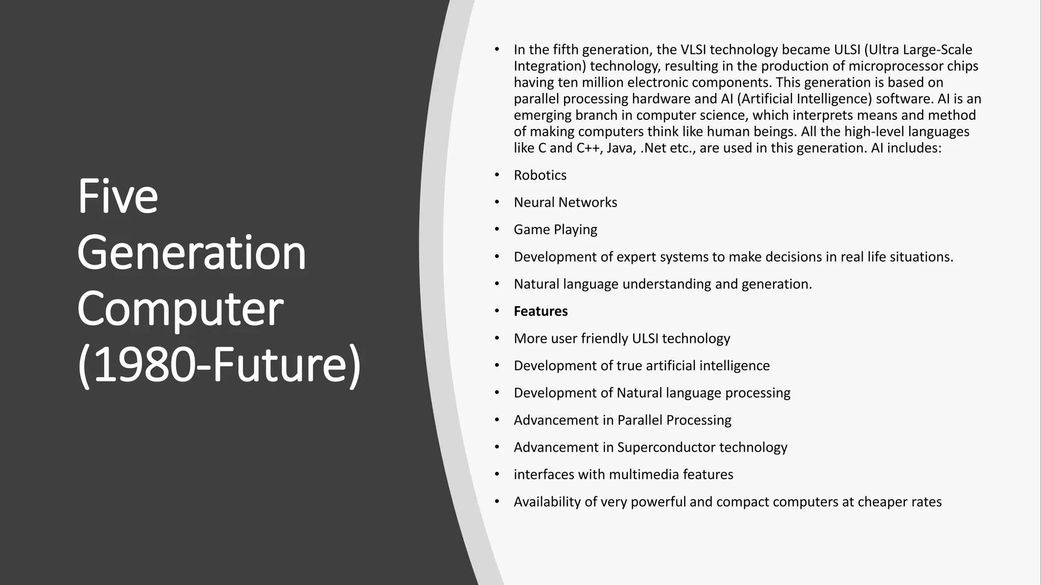 Generations Of Computers Pptx Computing Technology And Computing