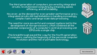 Generations of Computers Presentation. . . | PDF