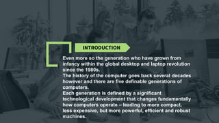 Generations of computers ppt | PPTX