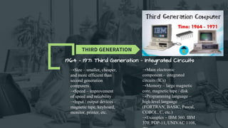 Generations of computers ppt | PPTX