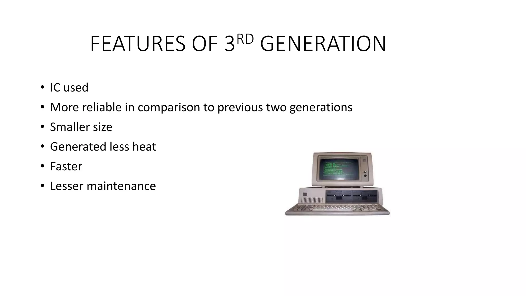 GENERATIONS OF COMPUTERS 2.pptx | Computing | Technology & Computing