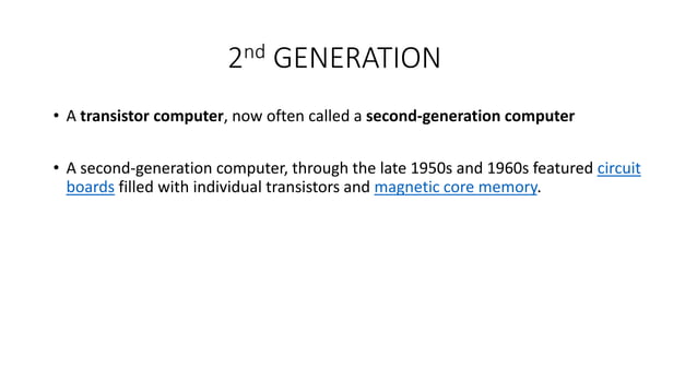 GENERATIONS OF COMPUTERS 2.pptx | Computing | Technology & Computing