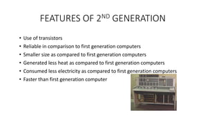 GENERATIONS OF COMPUTERS 2.pptx | Computing | Technology & Computing