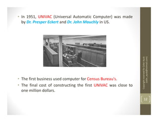 Generations of computers | PPT