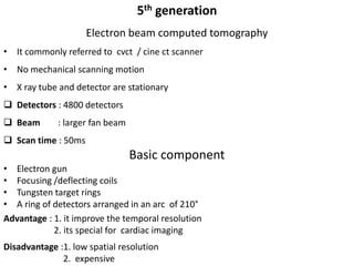 Generations of CT scanner | PPTX