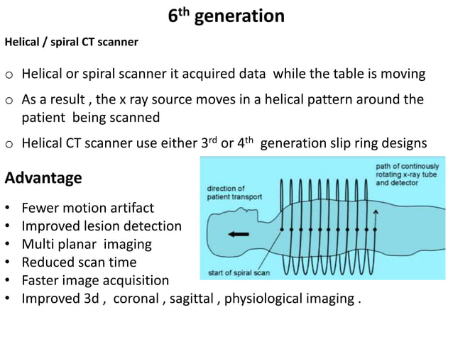Generations of CT scanner | PPTX