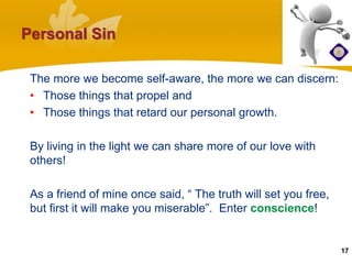 Generations of faith Morality november december 2016 sin slides a | PPT