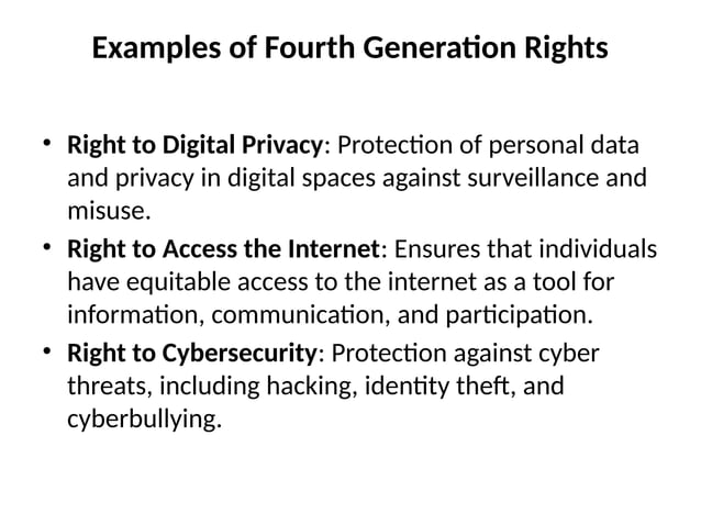 Generations of Human Rights notes for exam.pptx