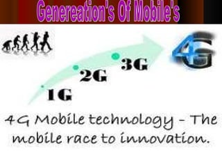 Generations of mobile | PPT