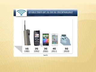 Generations of mobile cellular communication new | PPT