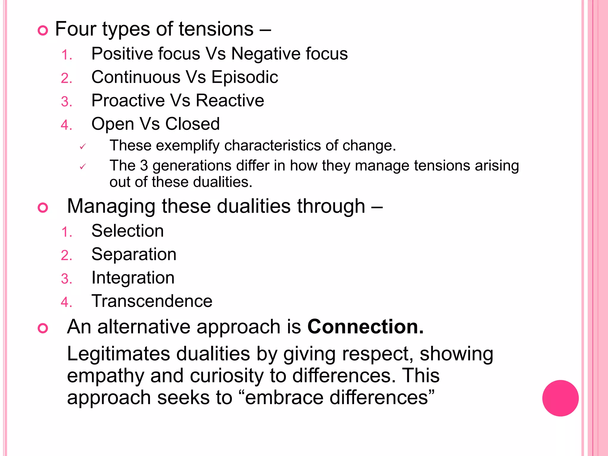 Generations of planned organisational change | PPTX