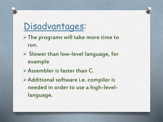 generation of programming language | PPTX