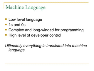Generations Of Programming Languages | PPT