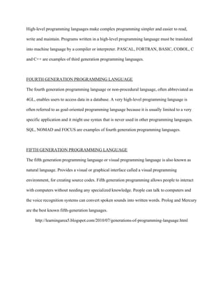 GENERATIONS_OF_PROGRAMMING_LANGUAGES.docx | Free Download
