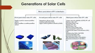 Generations of solar cells | PDF