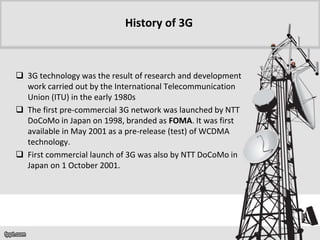 Generations of Telecommunication | PPTX