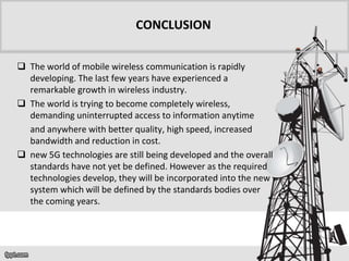 Generations of Telecommunication | PPTX