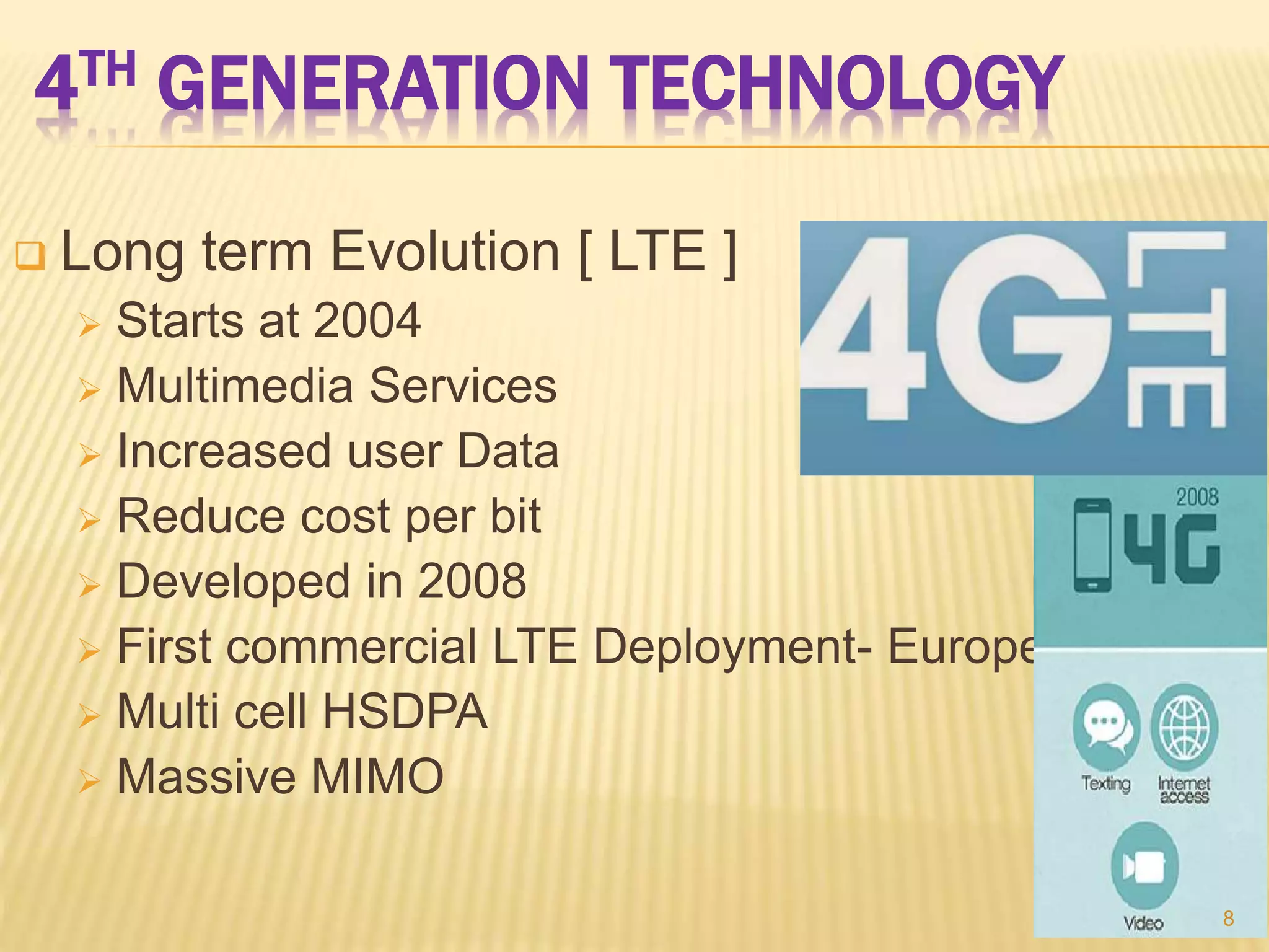 Generations of wireless communication technologies and upcoming world ...
