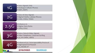 Generations of wireless technologies | PPTX