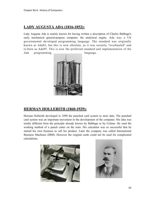 6. Generations & types of Computer - ( CSI-321) | PDF