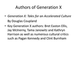Generation X | PPTX
