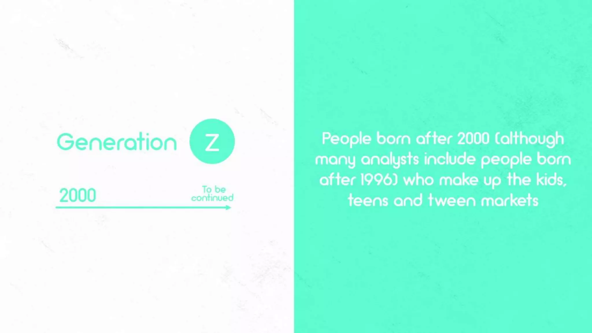 Understanding Generation xyz | PPT