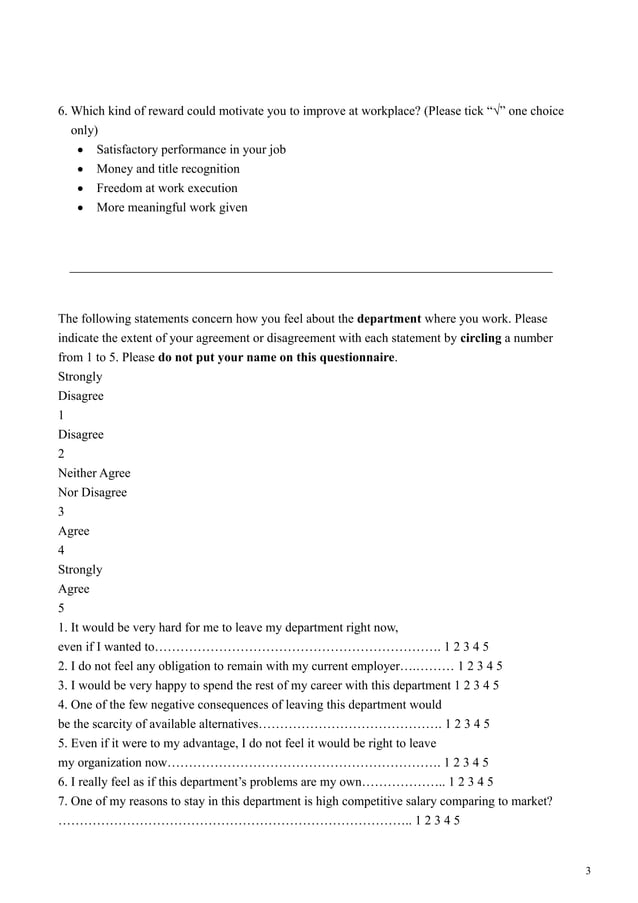 Generation y questionnaire | DOC
