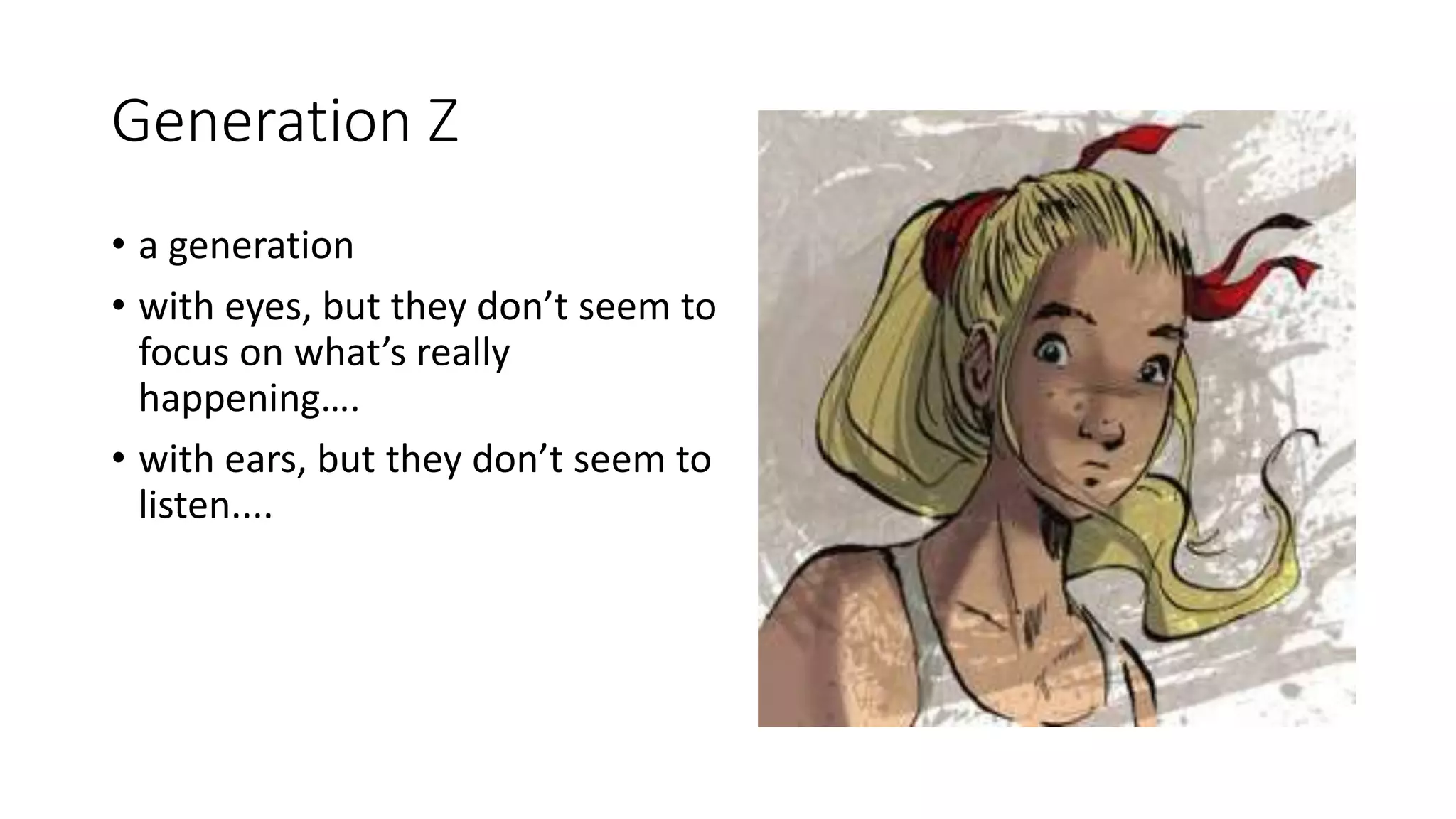 Generation z addicted to smartphone | PPTX