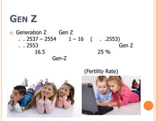 Generation z powerpoint | PPT