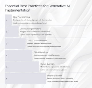 Generative ai 101 guide | ppt presentation | PDF