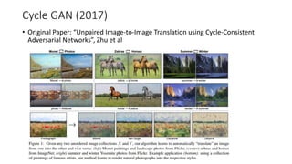 Generative Adversarial Networks : Basic architecture and variants | PDF