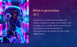 Generative AI .pptx..................... | PPTX