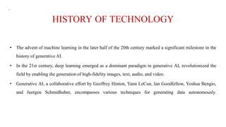 Generative AI or GenAI technology based PPT | PPTX