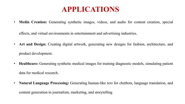 Generative AI or GenAI technology based PPT | PPTX