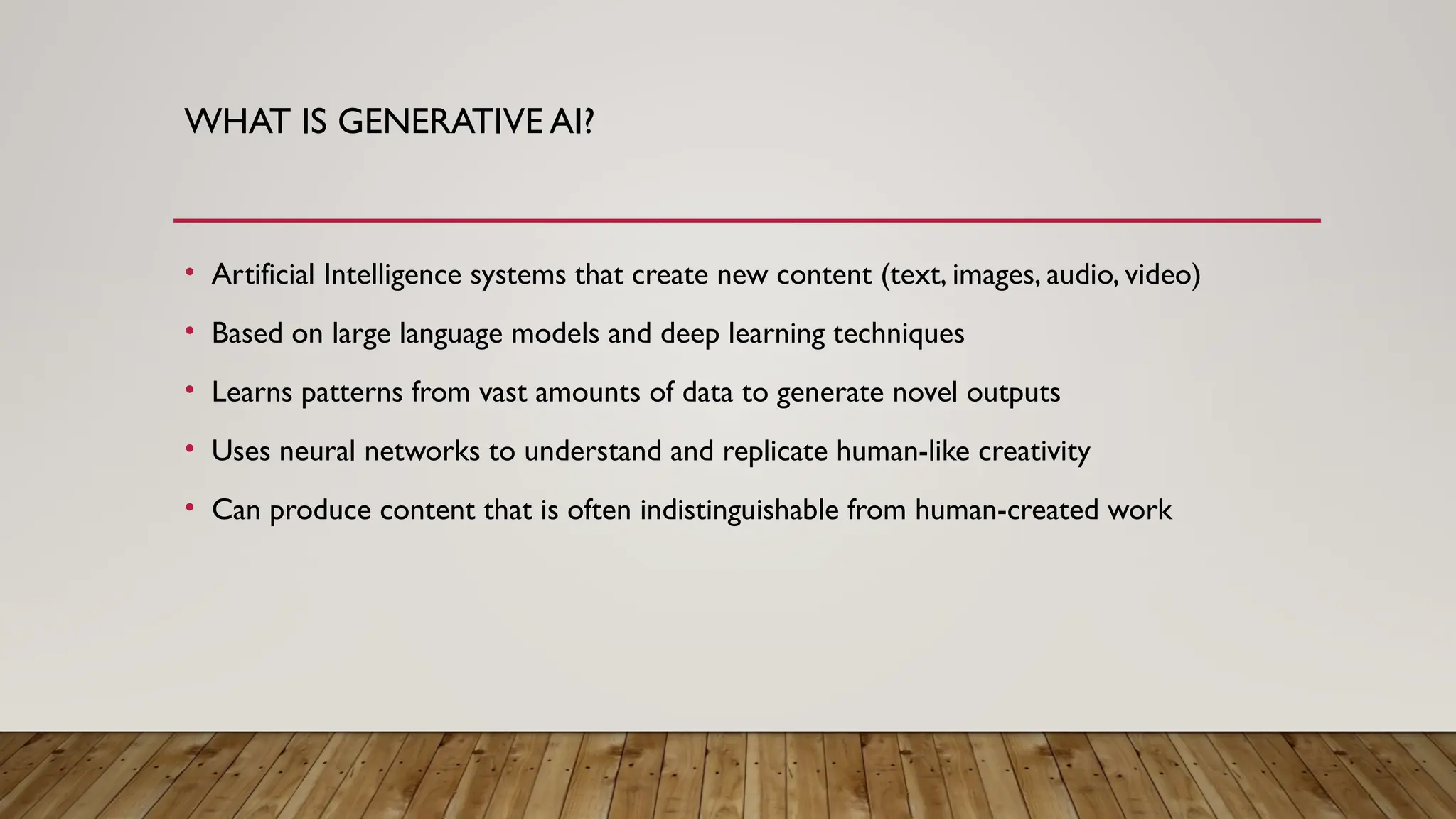 Generative AI- Revolutionizing Industries.pptx | Technology Industry | Industries