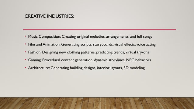 Generative AI- Revolutionizing Industries.pptx Generative AI- Revolutionizing Industries.pptx