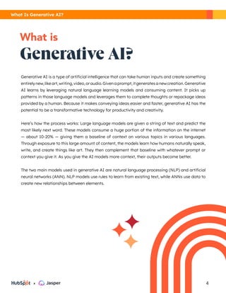 Generative AI | PDF