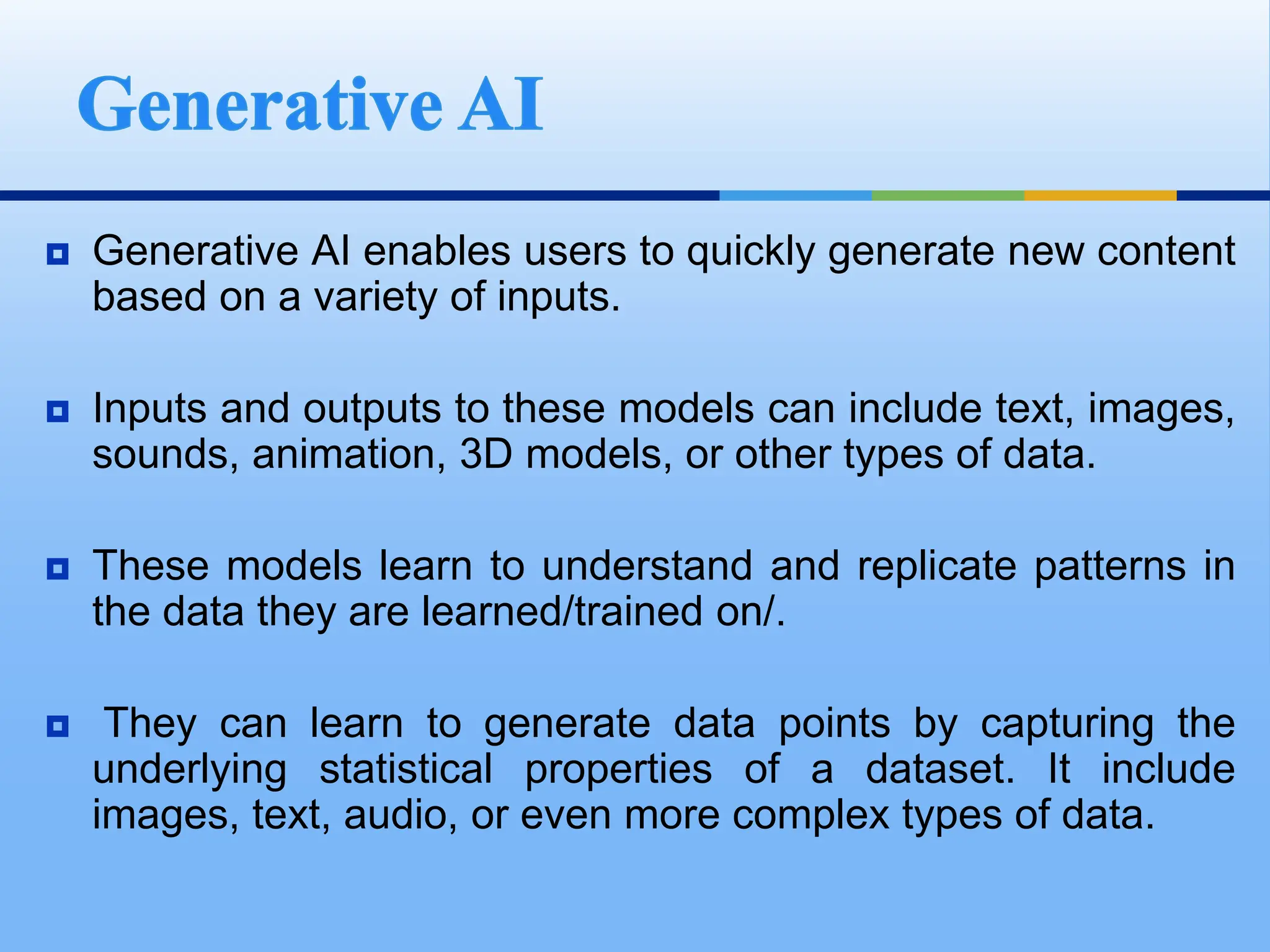 Generative Ai And Chatgpt Scope Of Ai And Advance Generative Ai Pptx Artificial