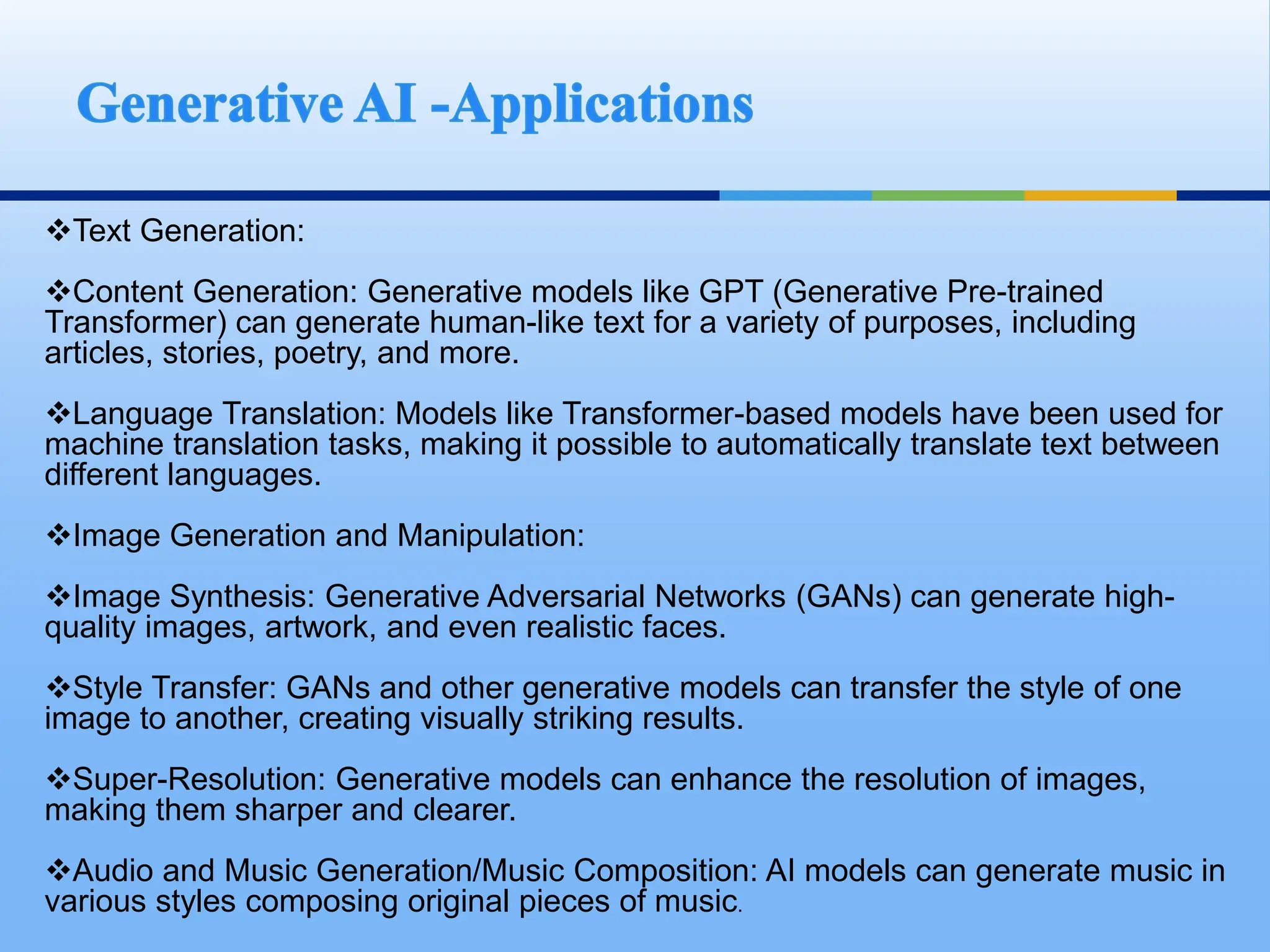 Generative Ai And Chatgpt Scope Of Ai And Advance Generative Ai Pptx Artificial