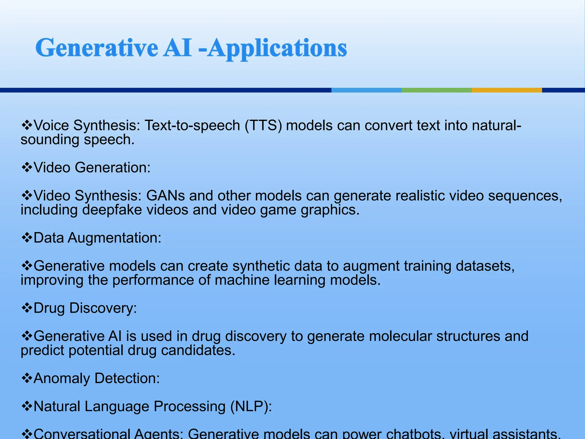 Generative Ai And Chatgpt Scope Of Ai And Advance Generative Ai Pptx Artificial