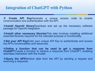 Generative AI and ChatGPT - Scope of AI and advance Generative AI | PPTX