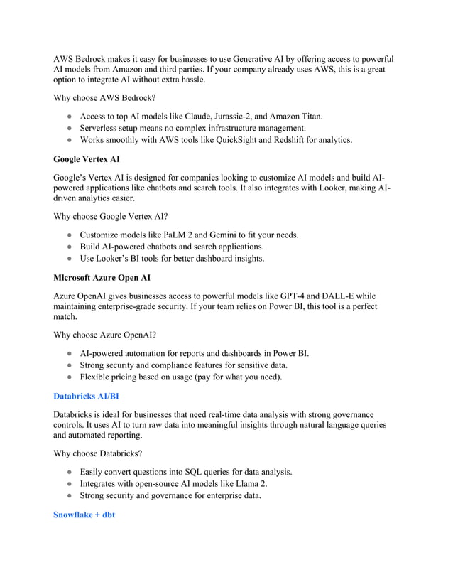 Mastering Generative AI for Advanced Data Analytics: Next-Gen AI ...