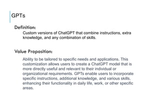 Chat GPTs | PPT