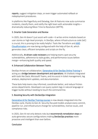 Generative AI For DevOps Online Training - AI For DevOps.pdf