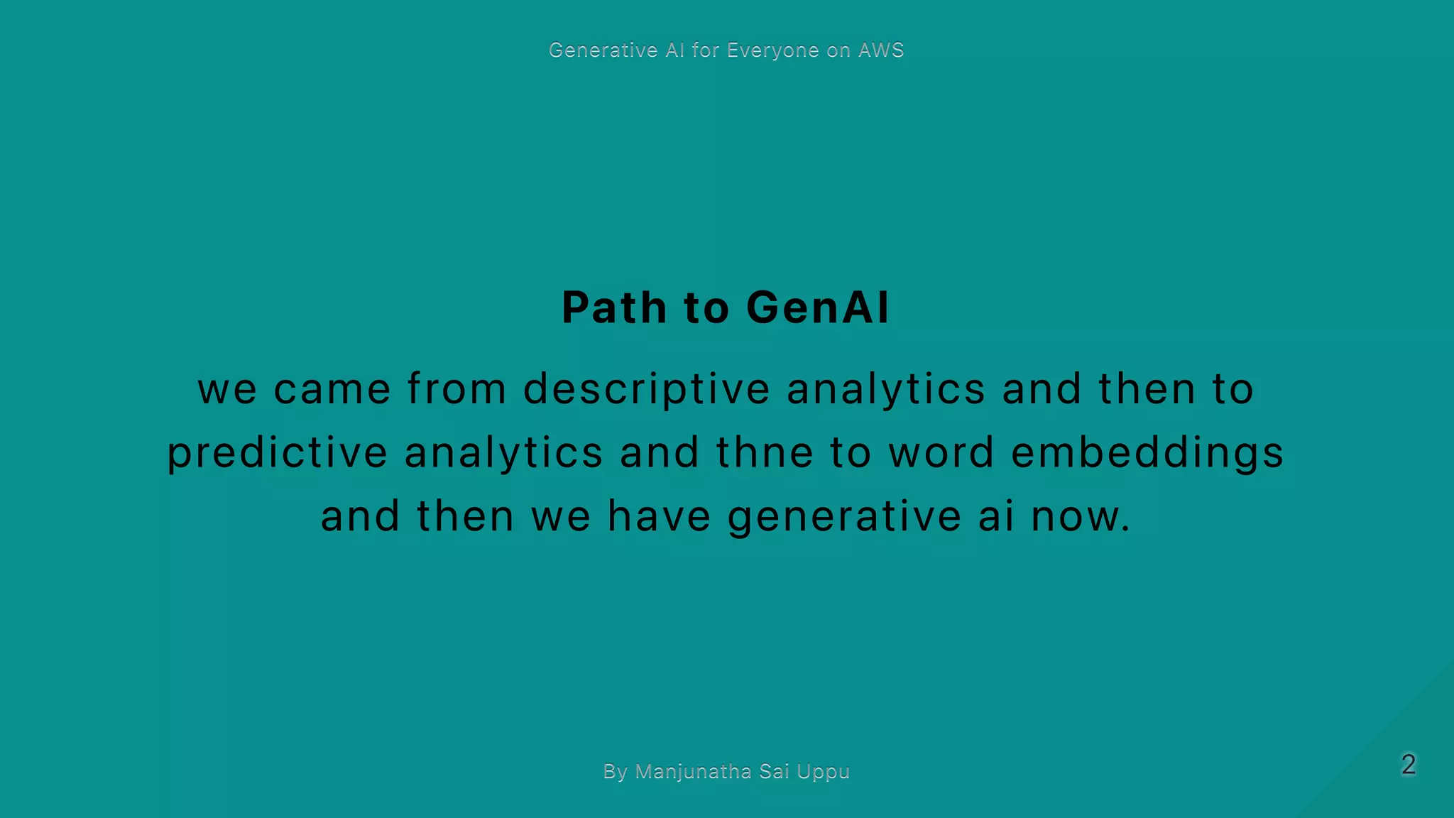 Generative AI For Everyone on AWS.pdf