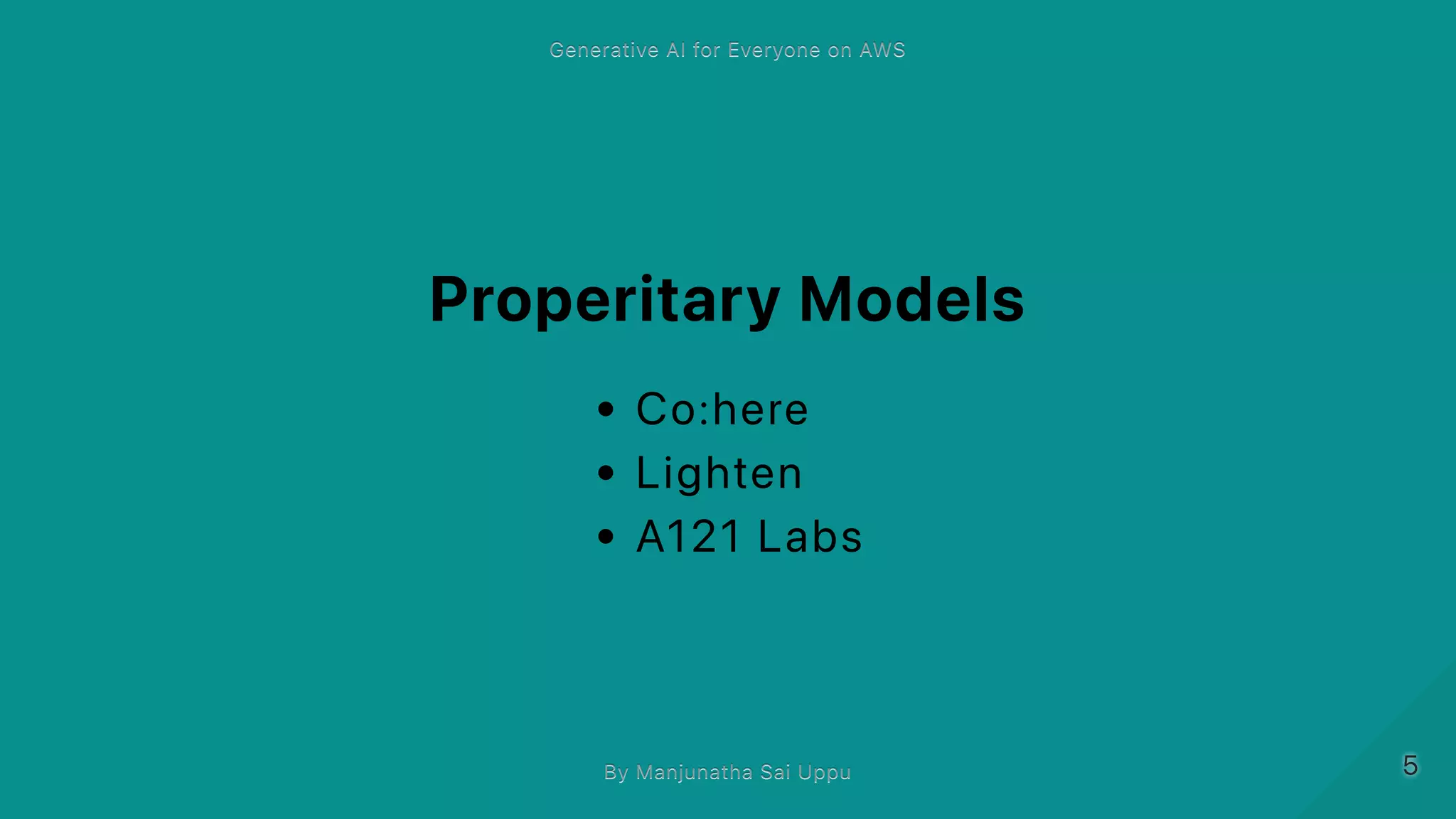 Generative AI For Everyone on AWS.pdf