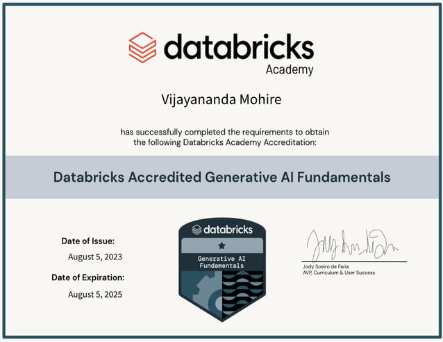Generative AI Fundamentals - Databricks | PDF | Artificial Intelligence | Technology & Computing