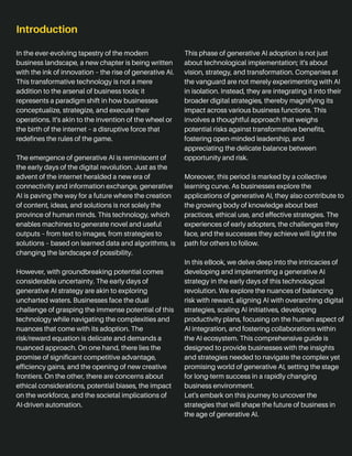Generative AI- Guide to Business Implementation | PDF | Technology ...