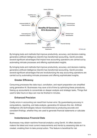 A Comprehensive Guide to Generative AI in Accounting | PDF