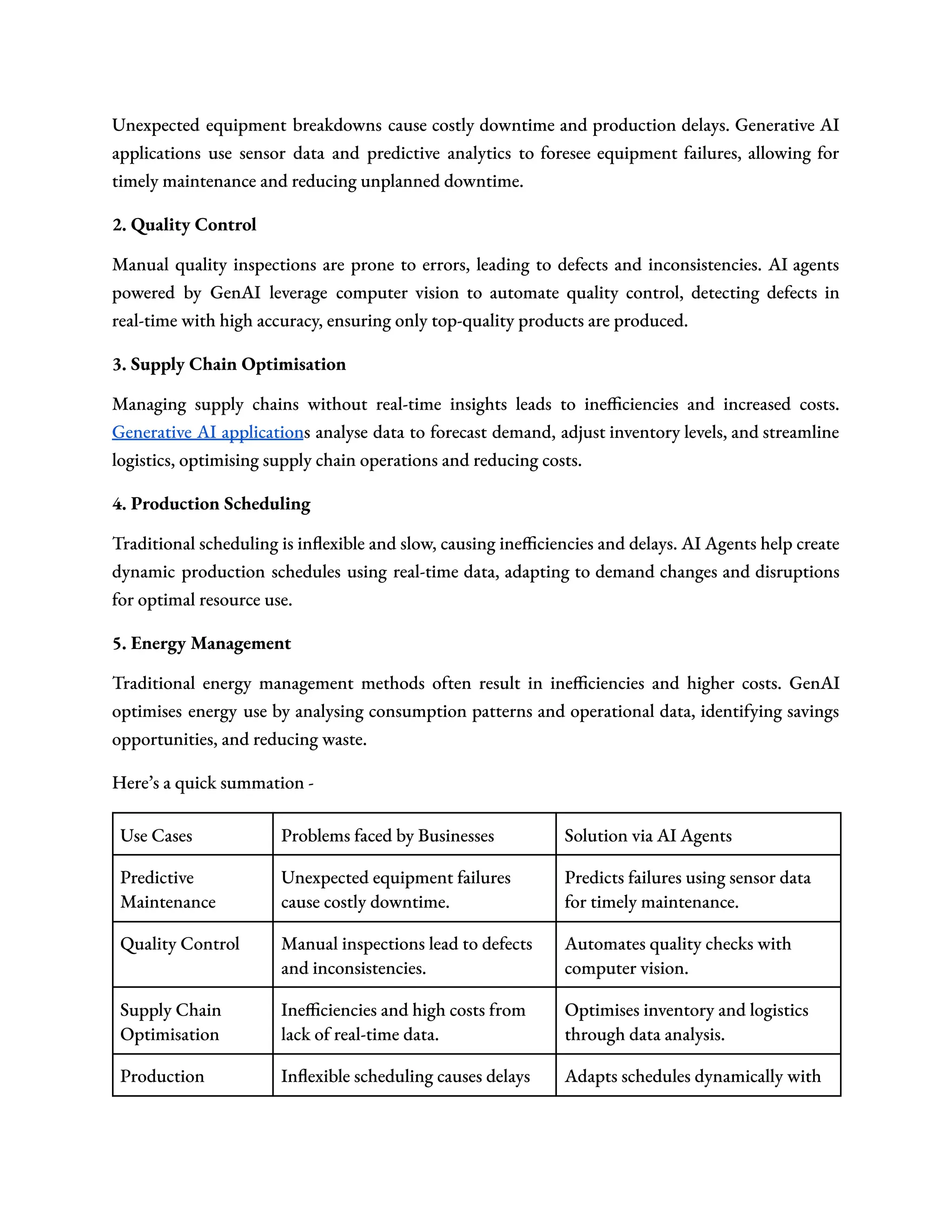 Generative AI in Action: Real-World Applications Across Industries | PDF